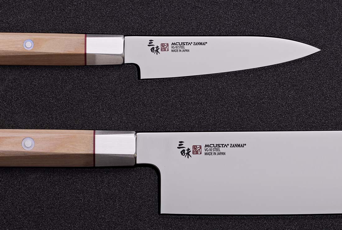 MCUSTA Hexagon Nakiri Set - Hinoki – Chef's Armoury