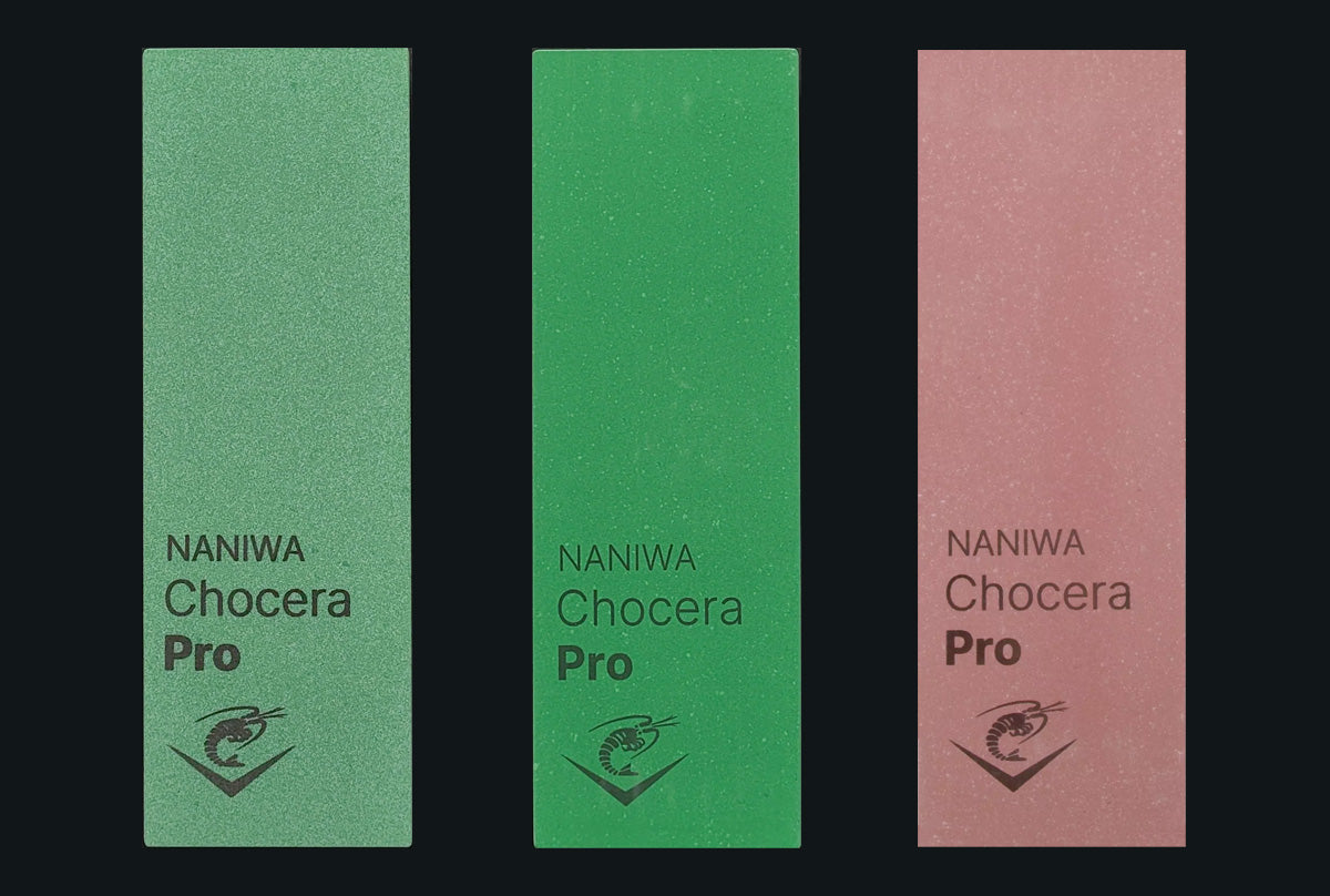 Naniwa Chocera PRO Stone Triple Pack – Chef's Armoury