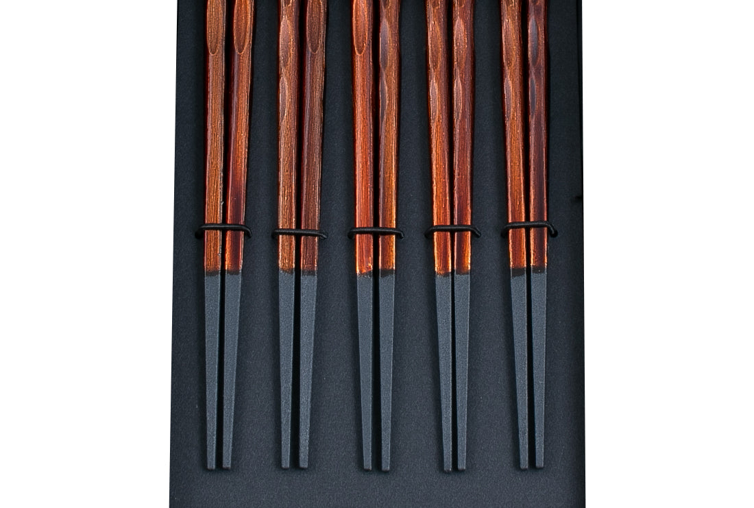 Kinzoku Chopsticks Copper 22.5cm - Set of 5 – Chef's Armoury