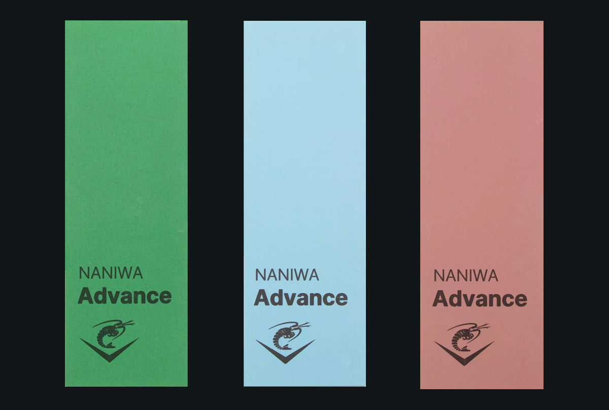 Naniwa Advance Sharpening Stone Triple Pack – Chef's Armoury