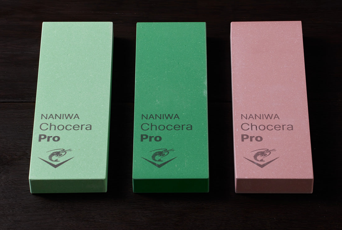 Naniwa Chocera PRO Stone Triple Pack – Chef's Armoury