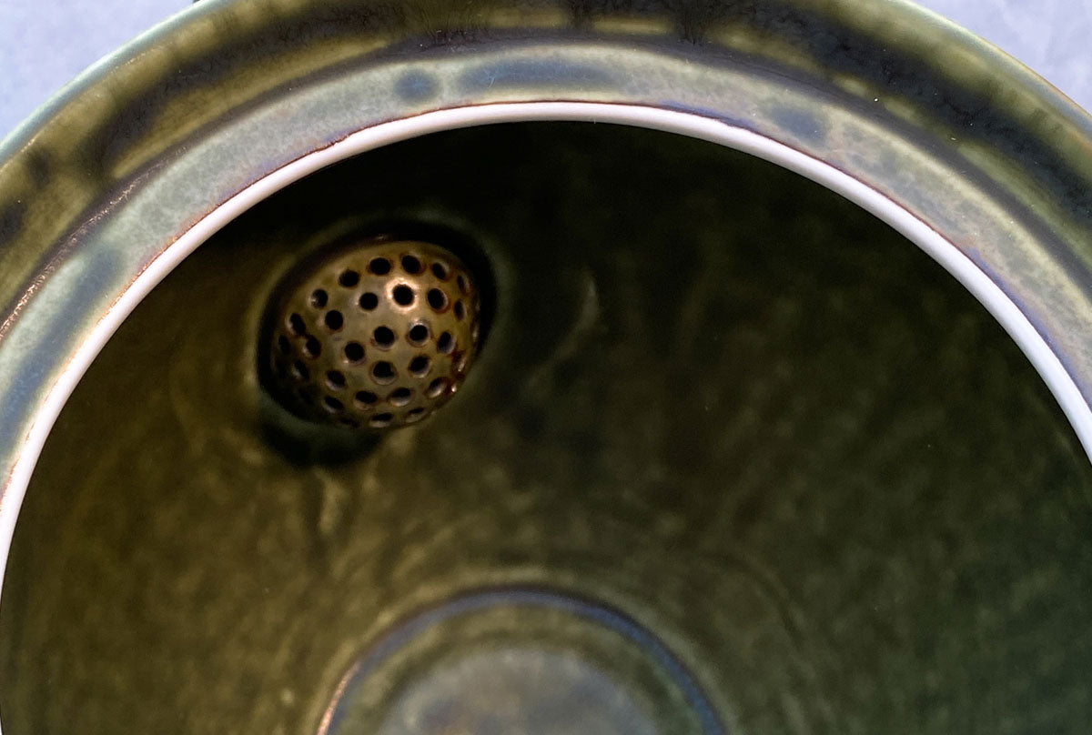 Teapot Oribe Green - Matt 400ml – Chef's Armoury