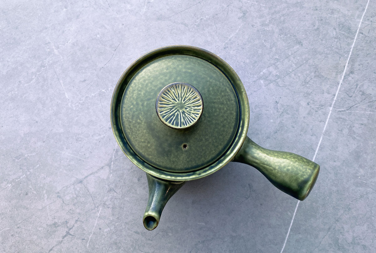 Teapot Oribe Green - Matt 400ml – Chef's Armoury